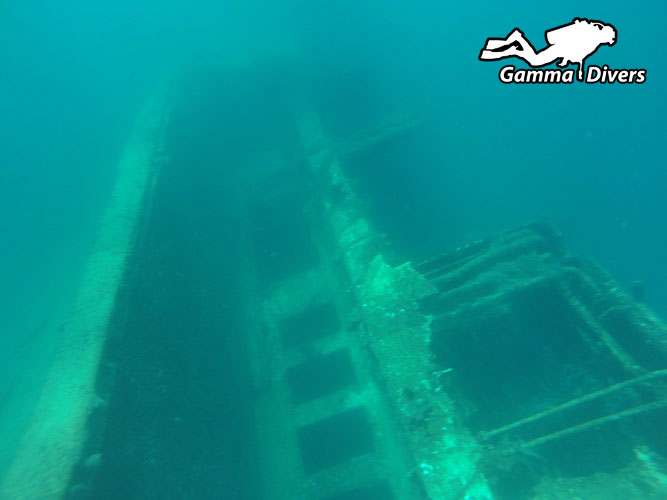 SS.Raffaello Wreck - diving at SS.Rafaello Cruise ship wreck